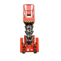 China Electric Powered Tracked Scissor Lift Subterranean Tunneling And Mining Maintenance Hub for sale