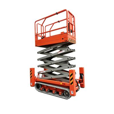 China Electric Powered Tracked Scissor Lift Subterranean Tunneling And Mining Maintenance Hub for sale