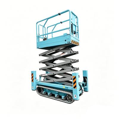 China Electric Powered Tracked Scissor Lift Platform 8m For Archeological Restoration for sale