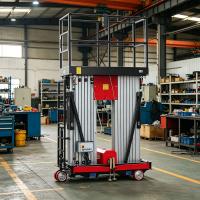 China Hyperscale Data Center Vertical Mast Lift Industrial Platform 9m 10m 12m for sale