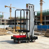 China Pharmaceutical Cleanroom Electric Boom Mast Lifter Rustproof Custom for sale