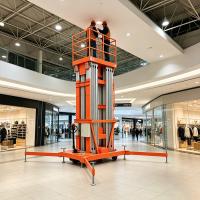 China 300kg Aluminium Personnel Vertical Mast Lift Weatherproof UKCA Certificated for sale