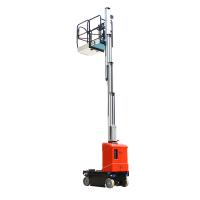 China Lightweight Vertical Mast Lift Luxury Merchandising Platform One Man for sale