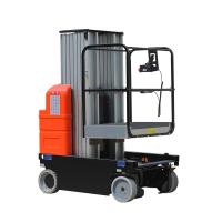 China Lightweight Vertical Mast Lift Luxury Merchandising Platform One Man for sale