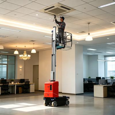 China Self Propelled Vertical Mast Lift Industrial for Mega Church ANSI Certificated for sale