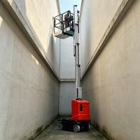 China Self Propelled Vertical Mast Lift Industrial for Mega Church ANSI Certificated for sale