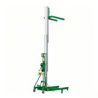 China Commercial Vertical Mast Lift manlift equipment HVAC And Industrial Pipefitting Hoist for sale