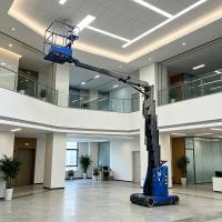China 200kg 7m Vertical Mast Lift Self Propelled Heavy Lifting Equipment Heavy Duty for sale
