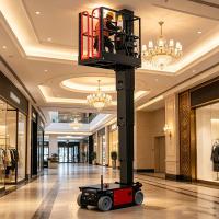 China Self Propelled Sleeve Lift Fine Art Conservation And Museum Vault Platform for sale