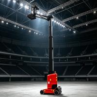 China 9M Self Propelled Sleeve Lift Indoor Botanical Garden And Biodome Canopy Platform for sale