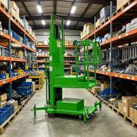 China Semi Electric Order Picker Luxury Apparel And E Commerce Fulfillment Platform for sale