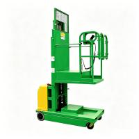 China Full Electric Order Picker Big Box Retail And Supermarket Restocking Vehicle for sale