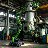 China Self Propelled Indoor Electric Articulated Boom Lift Platform 60