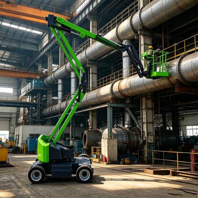 China Self Propelled Indoor Electric Articulated Boom Lift Platform 60