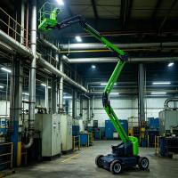 China Self Propelled Indoor Electric Articulated Boom Lift Platform 60