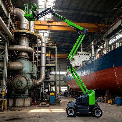 China All Terrain Electric Articulated Cherry Picker Boom Lift Commercial ODM for sale