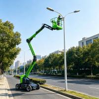 China Electric Articulated Boom Lift Platform Telescopic 13M 215KG for sale