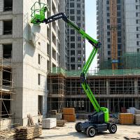 China Electric Articulated Boom Lift Platform Telescopic 13M 215KG for sale