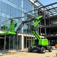 China Telandor Diesel Cherry Picker Lift 60 Foot Articulating Boom Lift Customized for sale
