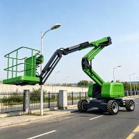 China Telandor Diesel Cherry Picker Lift 60 Foot Articulating Boom Lift Customized for sale