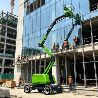 China 40 Ft Telandor Diesel Articulating Boom Lift For Demolition for sale