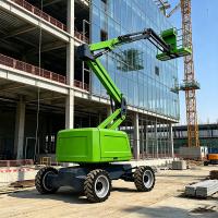 China 40 Ft Telandor Diesel Articulating Boom Lift For Demolition for sale