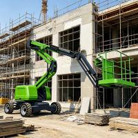 China 40 Ft Telandor Diesel Articulating Boom Lift For Demolition for sale