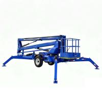 China Telescopic Electric Articulating Boom Lift Platform 200kg 14m Custom for sale
