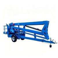 China Telescopic Electric Articulating Boom Lift Platform 200kg 14m Custom for sale