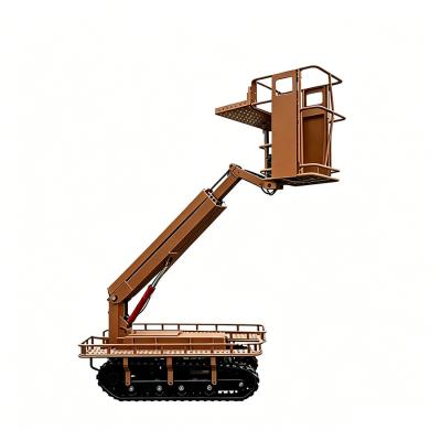 China Robust Telandor Tracked Scissor Boom Lift Platform 60 foot 500kg for sale
