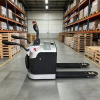 China Custom Warehouse Motorized Pallet Truck Lifter Equipment OSHA Certificated for sale