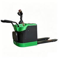 China Automated EPS Electric Manual Hand Pallet Jack Stacker Foldable for sale