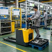 China Electric Pallet Truck Lifter Jack Manganese Steel 2000kg 24V for sale