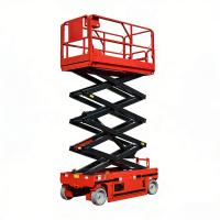 China Aerial Lightweight Scissors Lift Platform Autonomous Driveable EN Certificated for sale