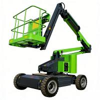 China Compact Towable Cherry Picker Boom Lift For Power Grid Maintenance for sale
