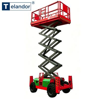 China Rough Terrain Hydraulic Scissor Lift for sale