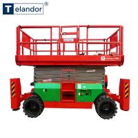 China Rough Terrain Hydraulic Scissor Lift for sale