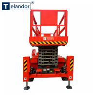 China Rough Terrain Hydraulic Scissor Lift for sale