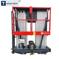 China Towable Aluminum Mast Lift for sale