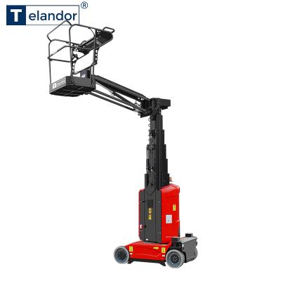 China 9m Full Electric Self-Propelled Mast Lift for sale