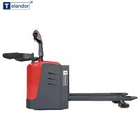 China 2500kg Full Electric Ride-on Pallet Truck for sale