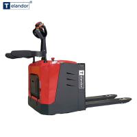 China 2500kg Full Electric Ride-on Pallet Truck for sale