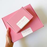 China Shipping Coloured Cardboard Boxes Cosmetic Corrugated Packaging Mailer Box for sale