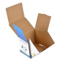 China Household Products Custom Printed Display Box With Colorful Corrugated Display Stand for sale