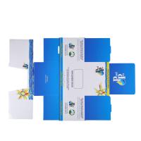 China Household Products Custom Printed Display Box With Colorful Corrugated Display Stand for sale
