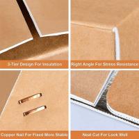 China Matt Lamination Cardboard Box Insulated Handbags For Moving And Shipping for sale