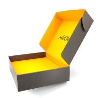 China SA8000 Certified Coloured Cardboard Boxes Custom Printed Corrugated Shipping Boxes for sale