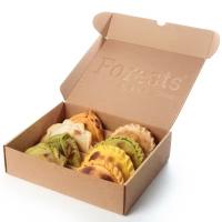 China Customized Flexo Printing Food Empanadas Packaging Shipping Boxes For In Packaging for sale