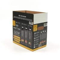 China Industry Black Corrugated Cardboard Shipping Fruit Box With Custom Size for sale