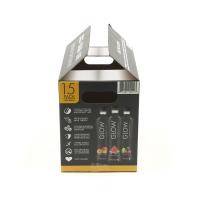 China Industry Black Corrugated Cardboard Shipping Fruit Box With Custom Size for sale